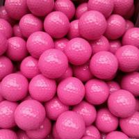 China Two Piece Low Bounce Mini Golf Ball for Putter Practice 300pcs per Carton for sale