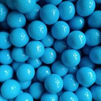 China Two Piece Low Bounce Mini Golf Ball for Putter Practice 300pcs per Carton for sale