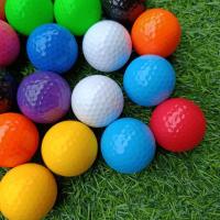 China Two Piece Low Bounce Mini Golf Ball for Putter Practice 300pcs per Carton for sale
