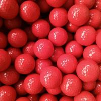 China Two Piece Low Bounce Mini Golf Ball for Putter Practice 300pcs per Carton for sale
