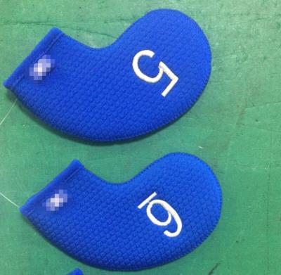 China Golf Club Covers Set 4-Pack Iron Headcovers Durable Neoprene Fit Standard Size for sale