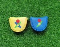 China 5 Piece Golf Headcover Set Driver Fairway Hybrid Putter Head Covers Utility for sale