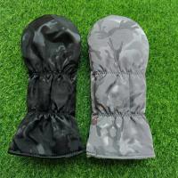 China Cloth Golf Headcover Set for Driver Fairway Hybrid Putter Utility Cover 4-Pack for sale