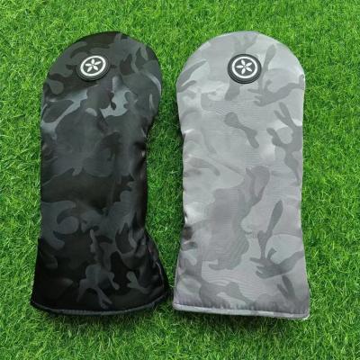 China Cloth Golf Headcover Set for Driver Fairway Hybrid Putter Utility Cover 4-Pack for sale