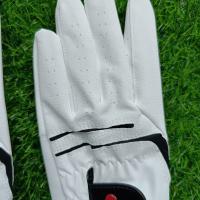 China Men's Sheepskin Cabretta Golf Glove with PU Palm for Enhanced Grip and Comfort for sale