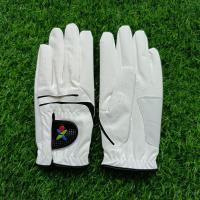 China Men's Sheepskin Cabretta Golf Glove with PU Palm for Enhanced Grip and Comfort for sale