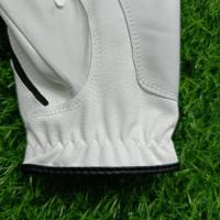 China Men's Sheepskin Cabretta Golf Glove with PU Palm for Enhanced Grip and Comfort for sale