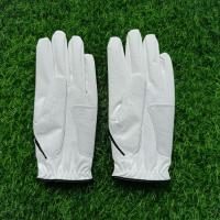 China Men's Sheepskin Cabretta Golf Glove with PU Palm for Enhanced Grip and Comfort for sale