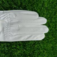 China Men's Microfiber Golf Glove Cabretta Sheepskin PU Leather for Right Hand 1 Pack for sale