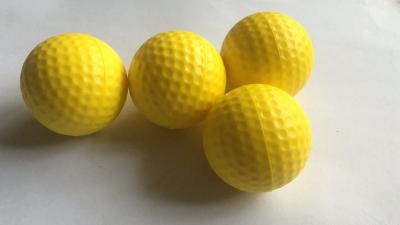 China PU Foam Practice Golf Balls 42mm Diameter for Indoor Outdoor Training for sale