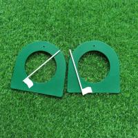 China plastic putter plate , golf putting plate , plastic putter target , golf putter  cup for sale