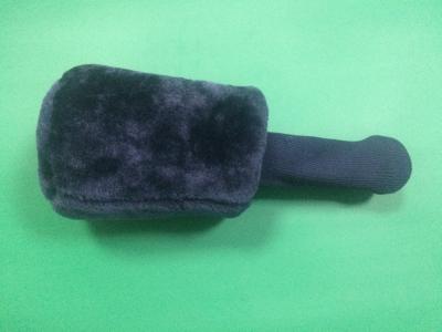 China Plush Golf Head Cover Set for Driver Fairway Wood Club Covers 2 Pack for sale