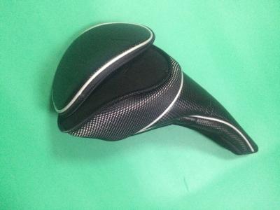 China Zipper Golf Head Cover for Driver #1 Durable Nylon Club Protector 100mm for sale