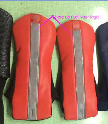 China Golf Head Cover Set for Driver Fairway Wood Putter with Number 1 Design for sale