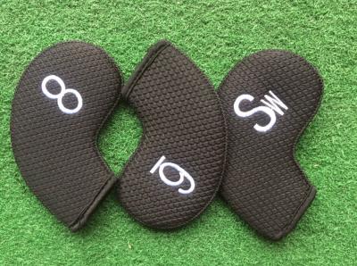 China Golf Iron Head Cover Set 4-PW Premium Neoprene Protection for Clubs for sale