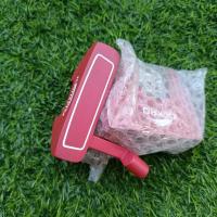 China Zinc Alloy Mallet Golf Putter 28 to 39 Inch Custom Logo Steel Shaft Rubber Grip for sale