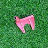 China Zinc Alloy Mallet Golf Putter 28 to 39 Inch Custom Logo Steel Shaft Rubber Grip for sale