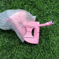 China Zinc Alloy Mallet Golf Putter 28 to 39 Inch Steel Shaft Rubber Grip Custom Logo for sale