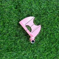 China Zinc Alloy Mallet Golf Putter 28 to 39 Inch Steel Shaft Rubber Grip Custom Logo for sale