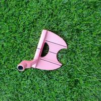 China Zinc Alloy Mallet Golf Putter 28 to 39 Inch Steel Shaft Rubber Grip Custom Logo for sale