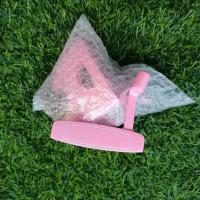 China Zinc Alloy Mallet Golf Putter 28 to 39 Inch Steel Shaft Rubber Grip Custom Logo for sale