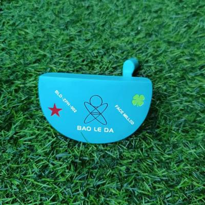 China Zinc Alloy Mallet Golf Putter 28 to 39 Inch Steel Shaft Rubber Grip Complete for sale