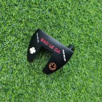 China Zinc Alloy Mallet Golf Putter 28 to 39 Inch Steel Shaft Rubber Grip Custom Logo for sale