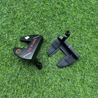 China Zinc Alloy Mallet Golf Putter 28 to 39 Inch Steel Shaft Rubber Grip Custom Logo for sale