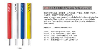 China Square Yardage Marker for Field Layout 100m Measuring Capacity Durable Construction for sale