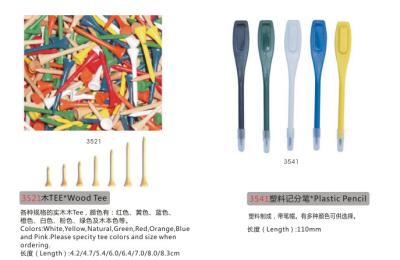 China Premium Golf Tee 2.75 Inch Natural Wooden Tees for Driving Range and Course for sale