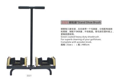 China Stand Shoe Brush 60cm Height Heavy Duty Floor Cleaning Brush with Long Handle for sale