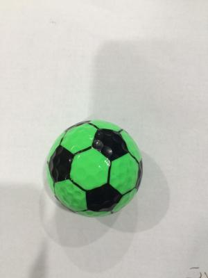 China Custom Logo Soccer Golf Ball 42mm 50g Durable Practice Golf Balls for Outdoor Training for sale