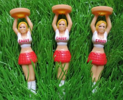 China Premium Golf Tee with Lady Design Durable 2.75 Inch Tees for Enhanced Performance for sale