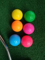 China Two Piece Low Bounce Mini Golf Ball for Putter Practice 300pcs per Carton for sale