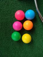 China Two Piece Low Bounce Mini Golf Ball for Putter Practice 300pcs per Carton for sale