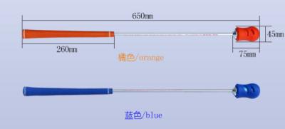 China Golf Swing Trainer Practice Rod with Adjustable Length for Indoor Outdoor Training for sale