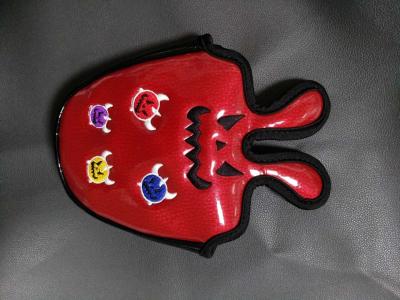 China Golf Club Headcover Set Durable Nylon Putter Headcover 4-Pack for sale