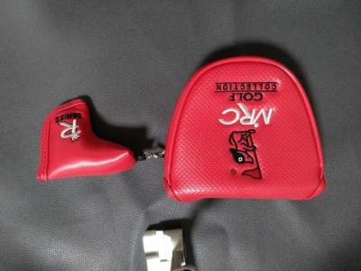 China Golf Club Headcover Set Durable Nylon Putter Headcover for Standard Size Clubs for sale