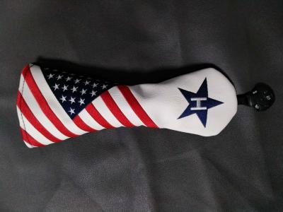 China Golf Head Cover Set for Driver Fairway and Hybrid Durable Knit Design 3 Pack for sale