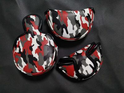 China Golf Club Headcover Set Durable Knit Putter Headcovers for Woods Irons for sale