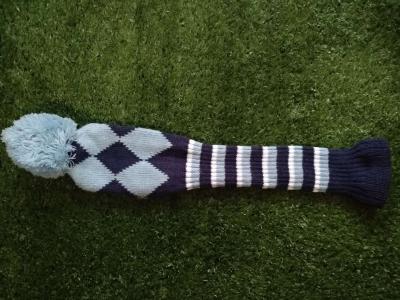 China Golf Knitted Head Cover for Driver 3 5 Durable Stretch Fit Protection for sale