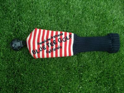 China Golf Knitted Head Cover for Hybrid UT Clubs Durable Stretch Fit 100% Acrylic for sale