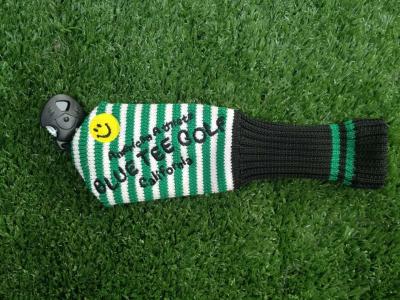 China Knitted Golf Head Cover for Hybrid UT Clubs Durable Stretch Fit 100% Acrylic for sale