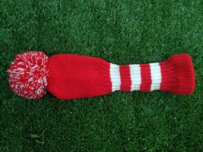 China Golf Knitted Head Cover for Driver Fairway Wood Durable Stretch Fit 2 Sizes for sale