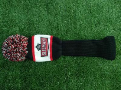 China Knitted Golf Head Cover for Driver Fairway Wood Durable Stretch Fit 100% Acrylic for sale
