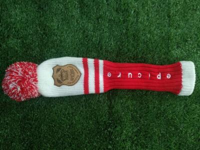 China Knitted Golf Head Cover for Driver Fairway Wood Durable Stretch Fit 460cc for sale