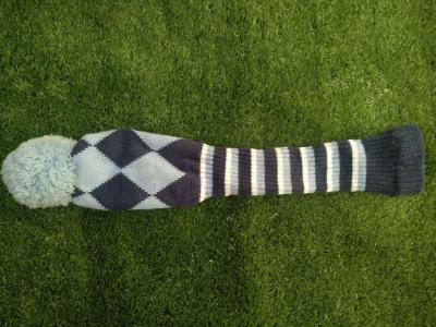 China Premium Knitted Golf Head Cover for Driver Fairway Wood Durable Stretch Fit 1 Pack for sale