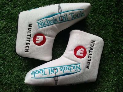 China Golf Club Headcover Set Durable Putter Headcover for Standard Size Clubs for sale