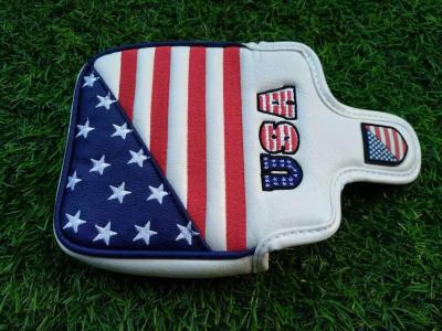 China USA Golf Head Cover Set for Putter Driver Fairway Durable Knit Design for sale