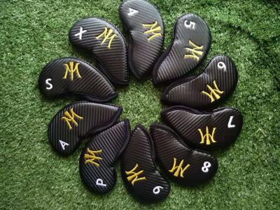China Premium Golf Iron Head Cover Set Durable Neoprene Protection for 3-9 Irons for sale